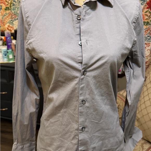 Express | Shirts | Express Mens Casual Gray Button Down Shirt | Poshmark